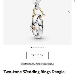 Pandora | Jewelry | Pandora Sterling Silver Bracelet With 4k Gold Snap ...